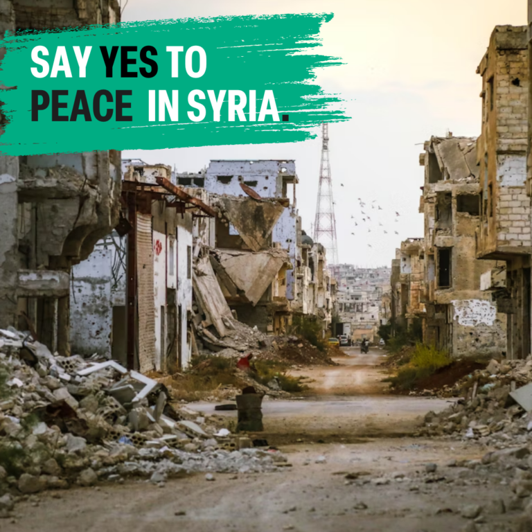 Syria is free: An update from our partners. – Peace Direct